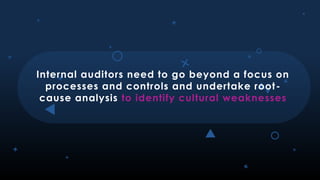 Auditing the organizational culture | PDF