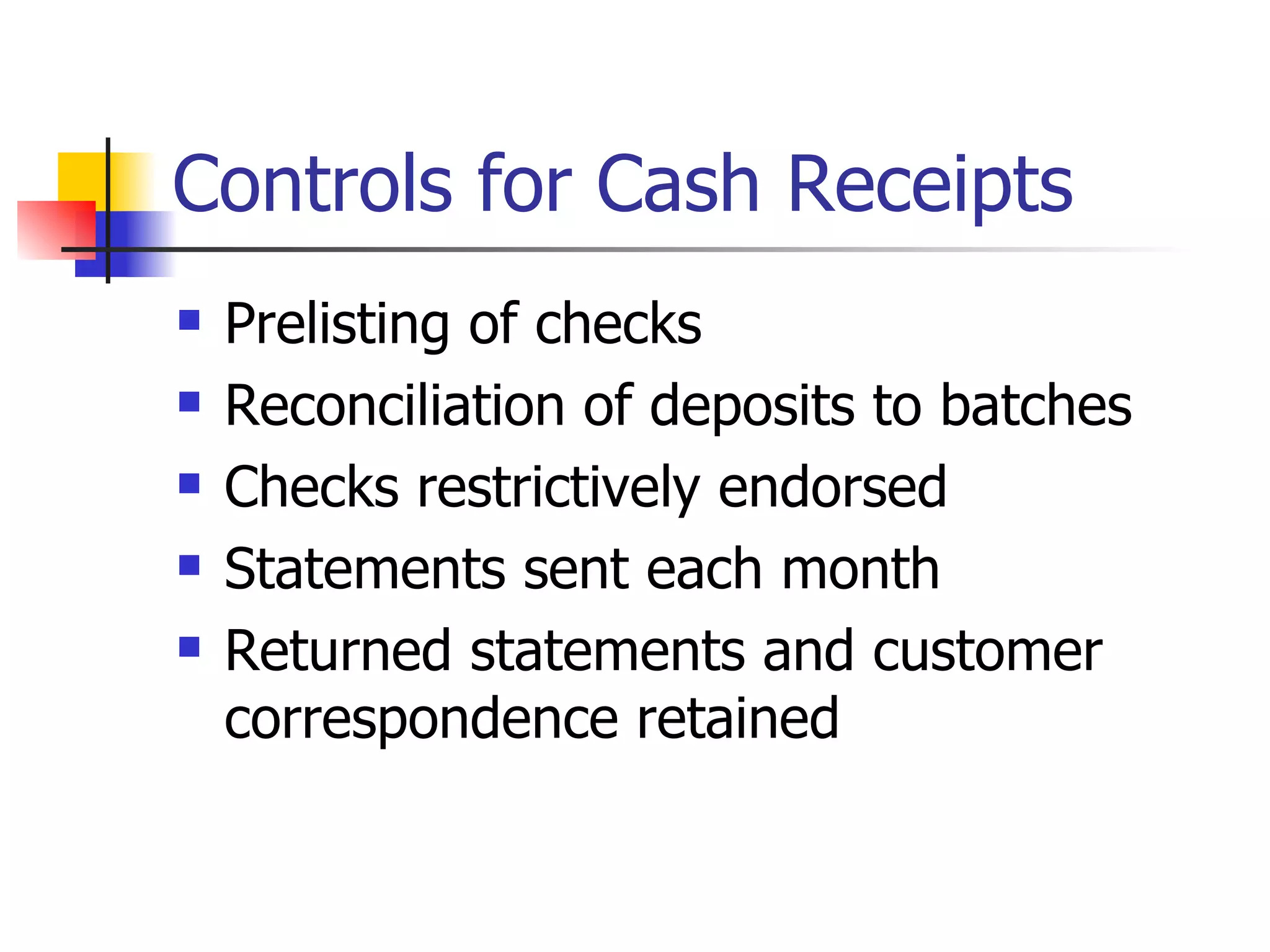 Auditing the sales and collections cycle | PPT