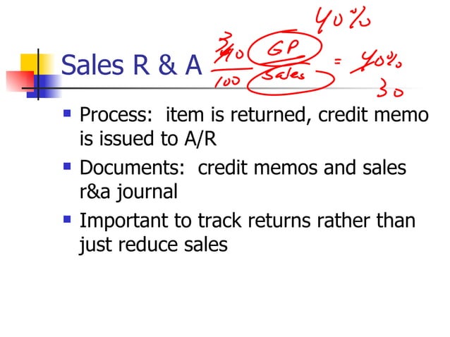 Auditing the sales and collections cycle | PPT