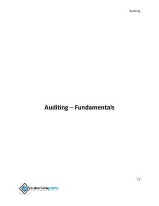 Auditing tutorial | PDF