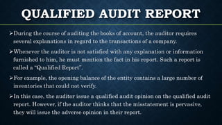 AUDIT REPORT [ AUDITING ] | PPTX