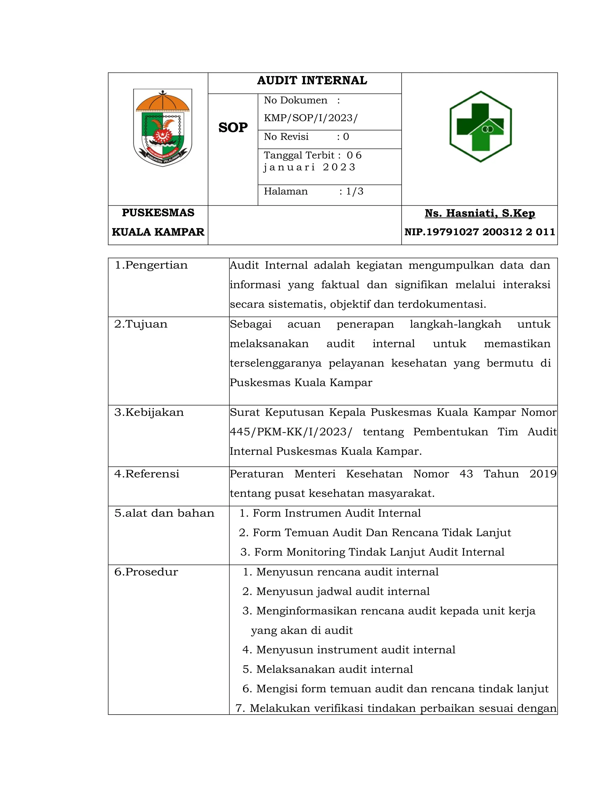 AUDIT INTERNALLLLLLLLLLLLLLLLLLLLLLLLLLL | DOCX