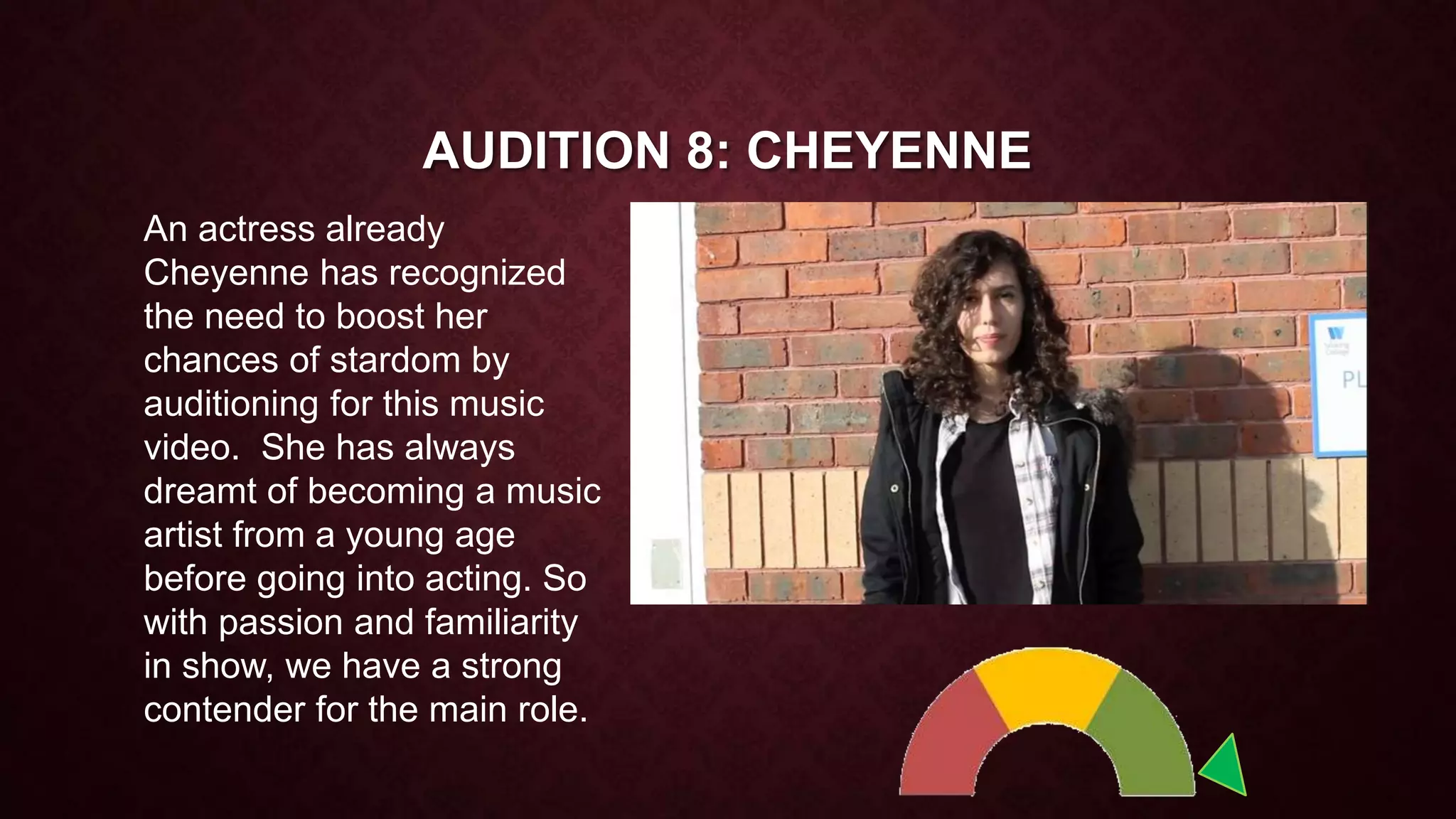 Audition profiles | PPT