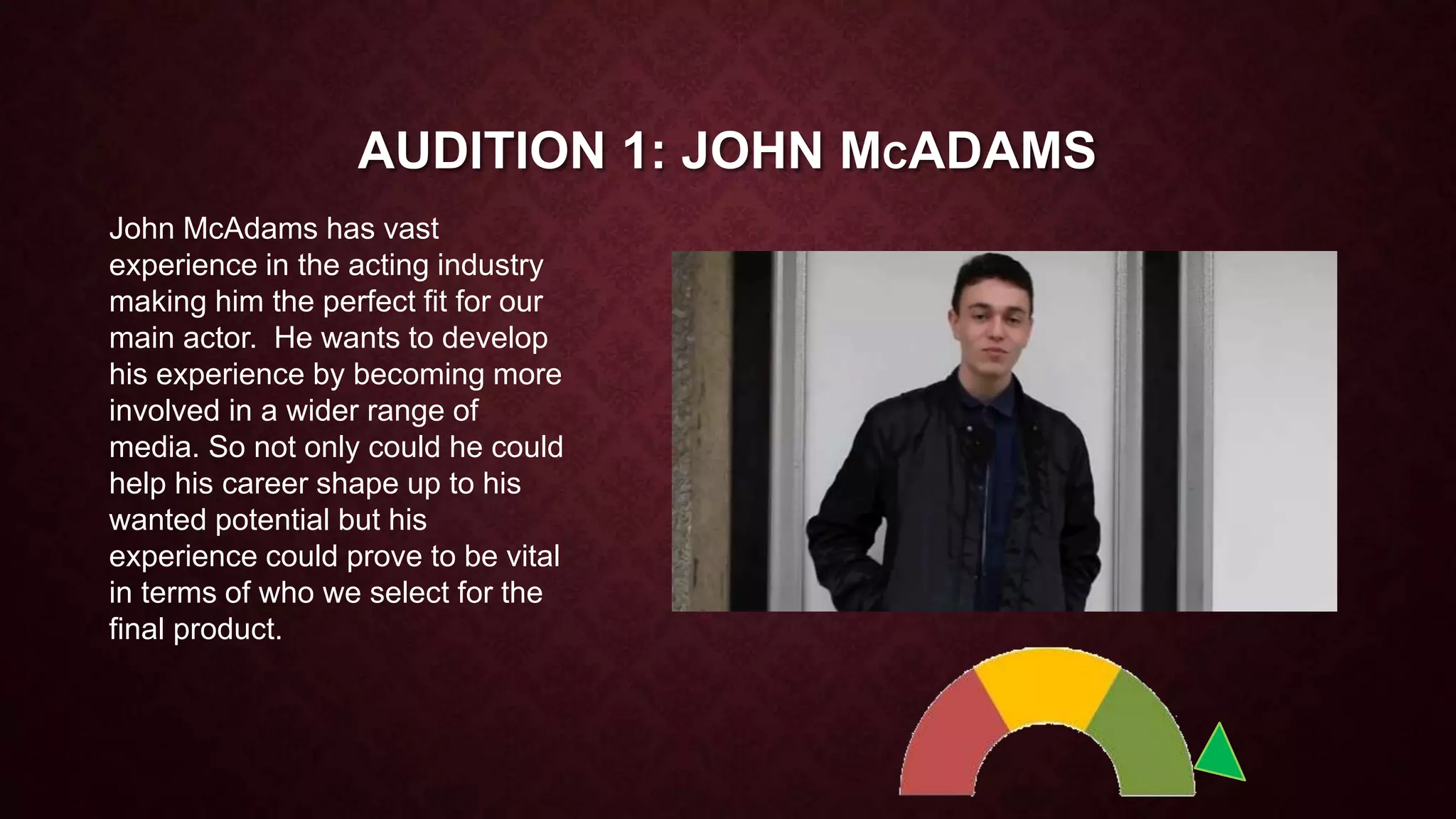 Audition profiles | PPT