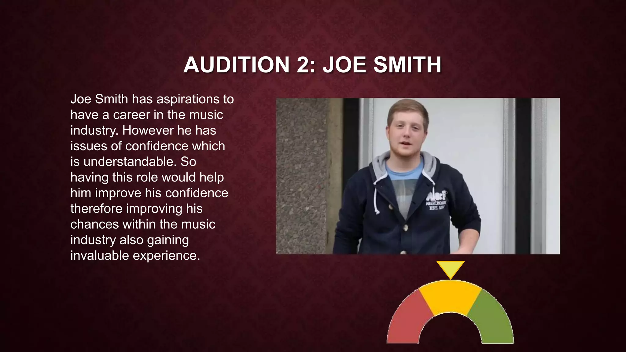 Audition profiles | PPT