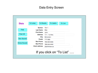 Auditions with file maker pro | PPT