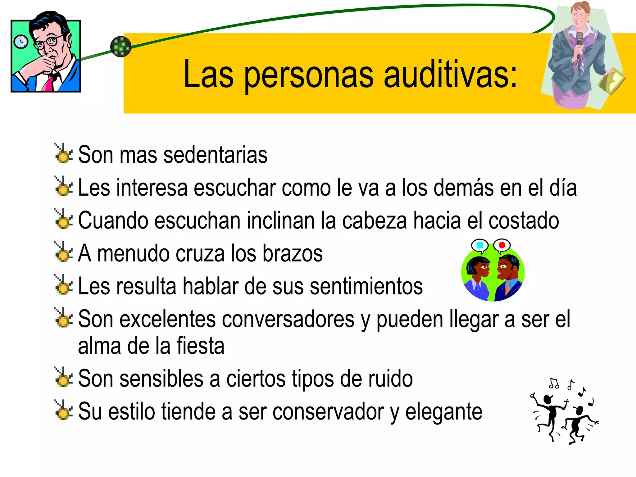 Auditivo, Kinestesico, Visual | PPT