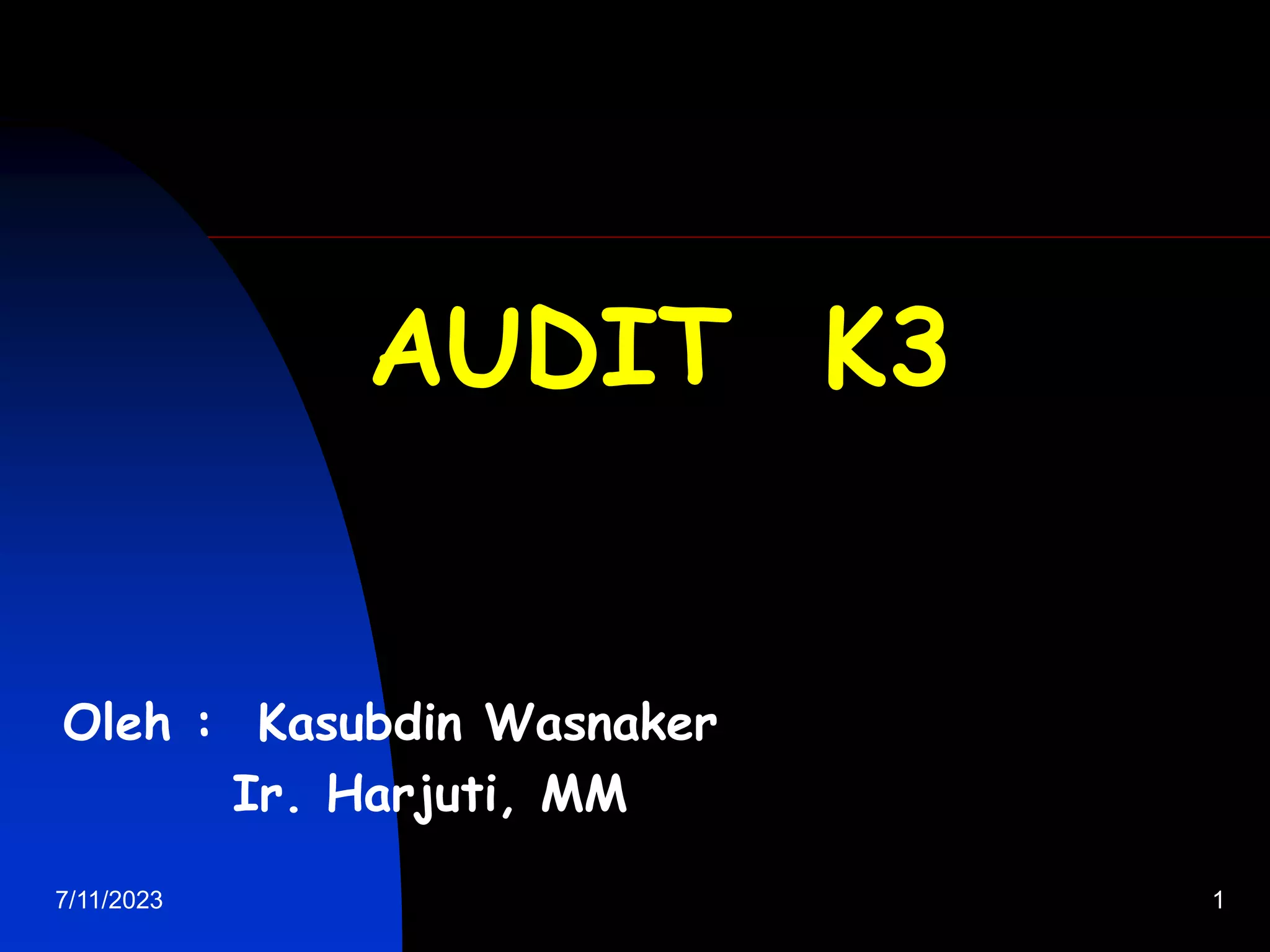 AUDIT K3.ppt