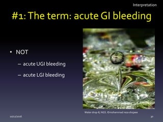 National Comparative Audit of Lower Gastrointestinal Bleeding and the ...
