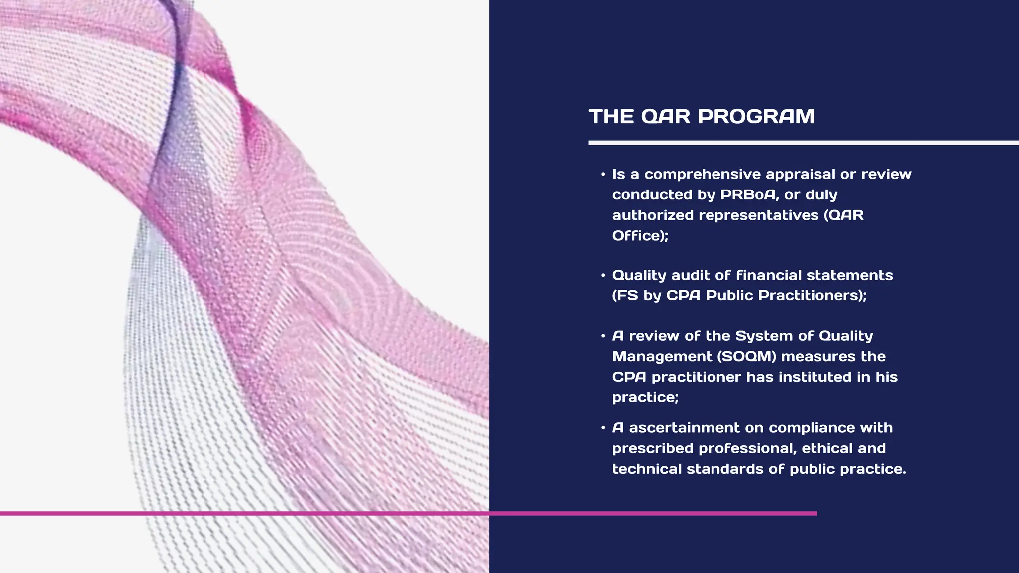 The Audit Methodology and How QAR will works | PPT