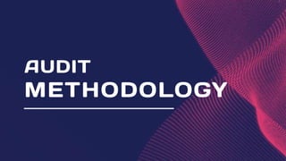 The Audit Methodology and How QAR will works | PPT