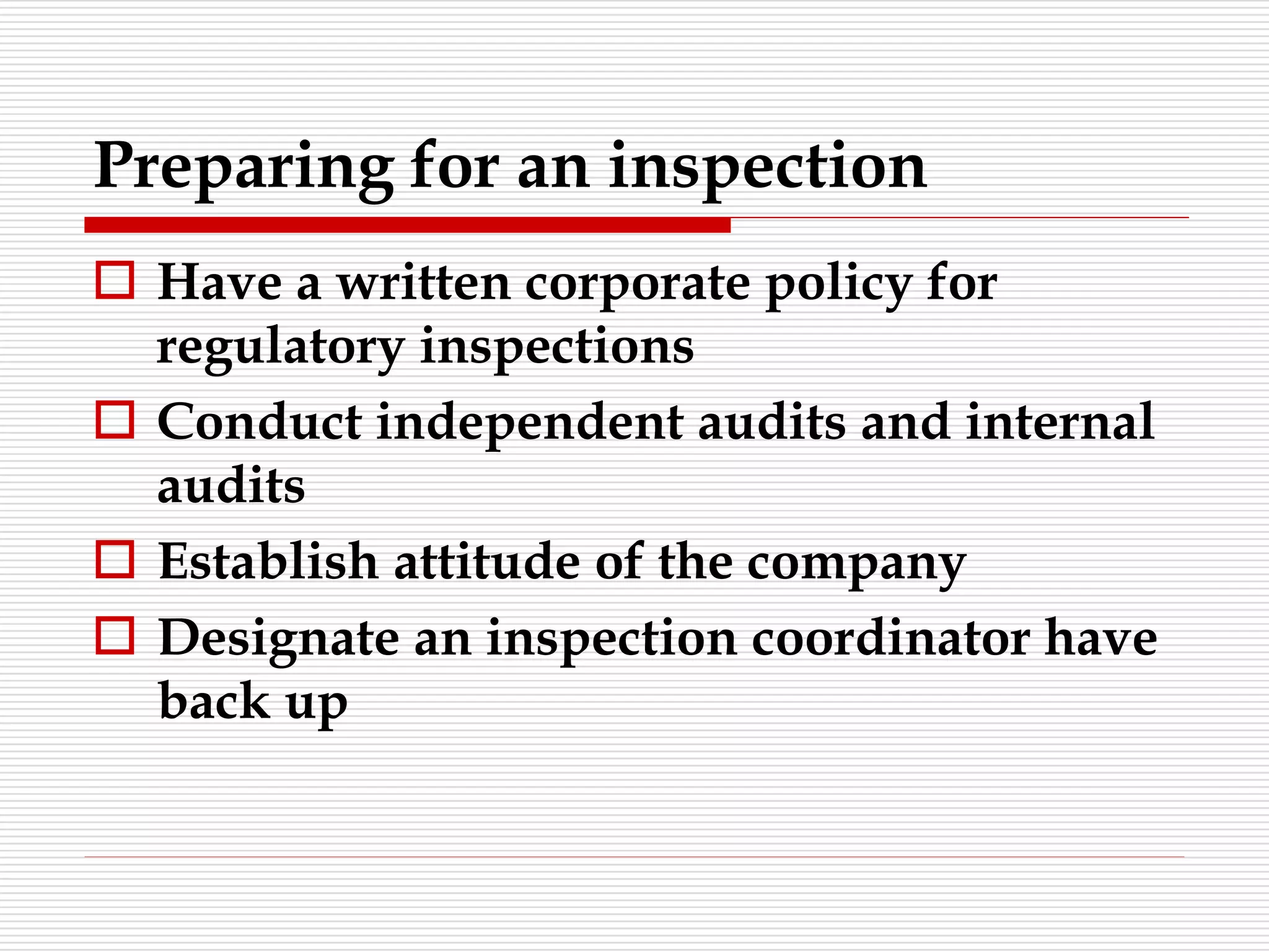 Audit monitoring and inspections cro perspectives | PDF