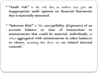 Auditng and Control 1- Audit and work Chapter 4.pptx | Stocks and Bonds ...