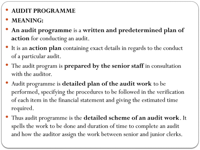 Auditng and Control 1- Audit and work Chapter 4.pptx | Stocks and Bonds ...