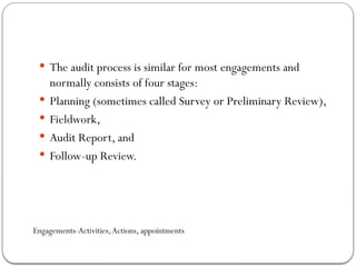 Auditng and Control 1- Audit and work Chapter 4.pptx | Stocks and Bonds ...