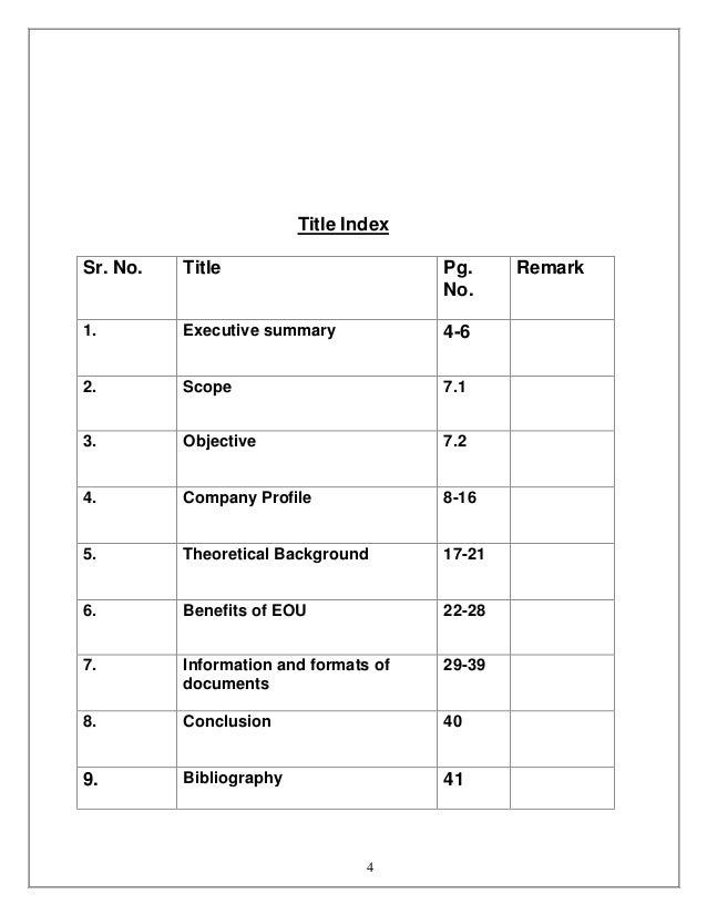 Audit of export oriented unit