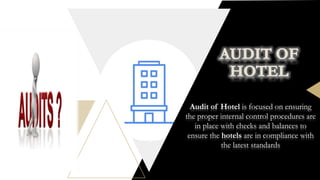 Audit of Hotel | PPTX