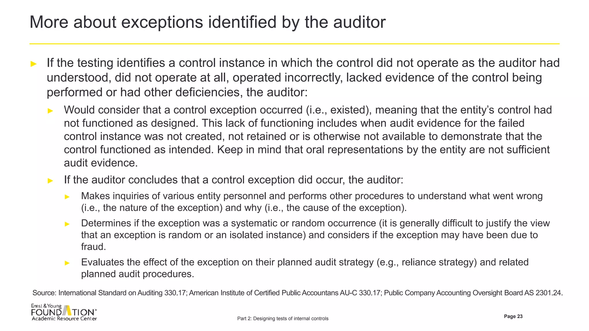 Audit of iC In Class Wembley Case Example of Internal Control Audit.pptx