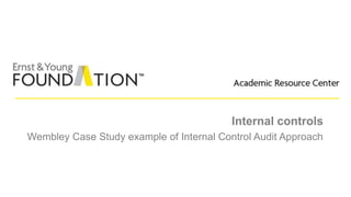Audit of iC In Class Wembley Case Example of Internal Control Audit.pptx