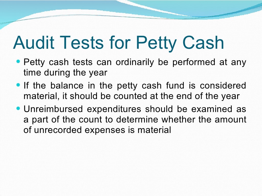 Audit Of Imprest Petty Cash audit-of-imprest-petty-cash