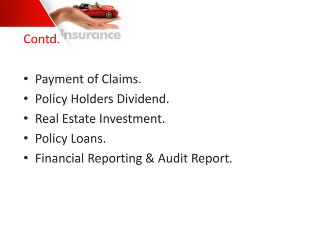 Audit of insurance companies | PPTX