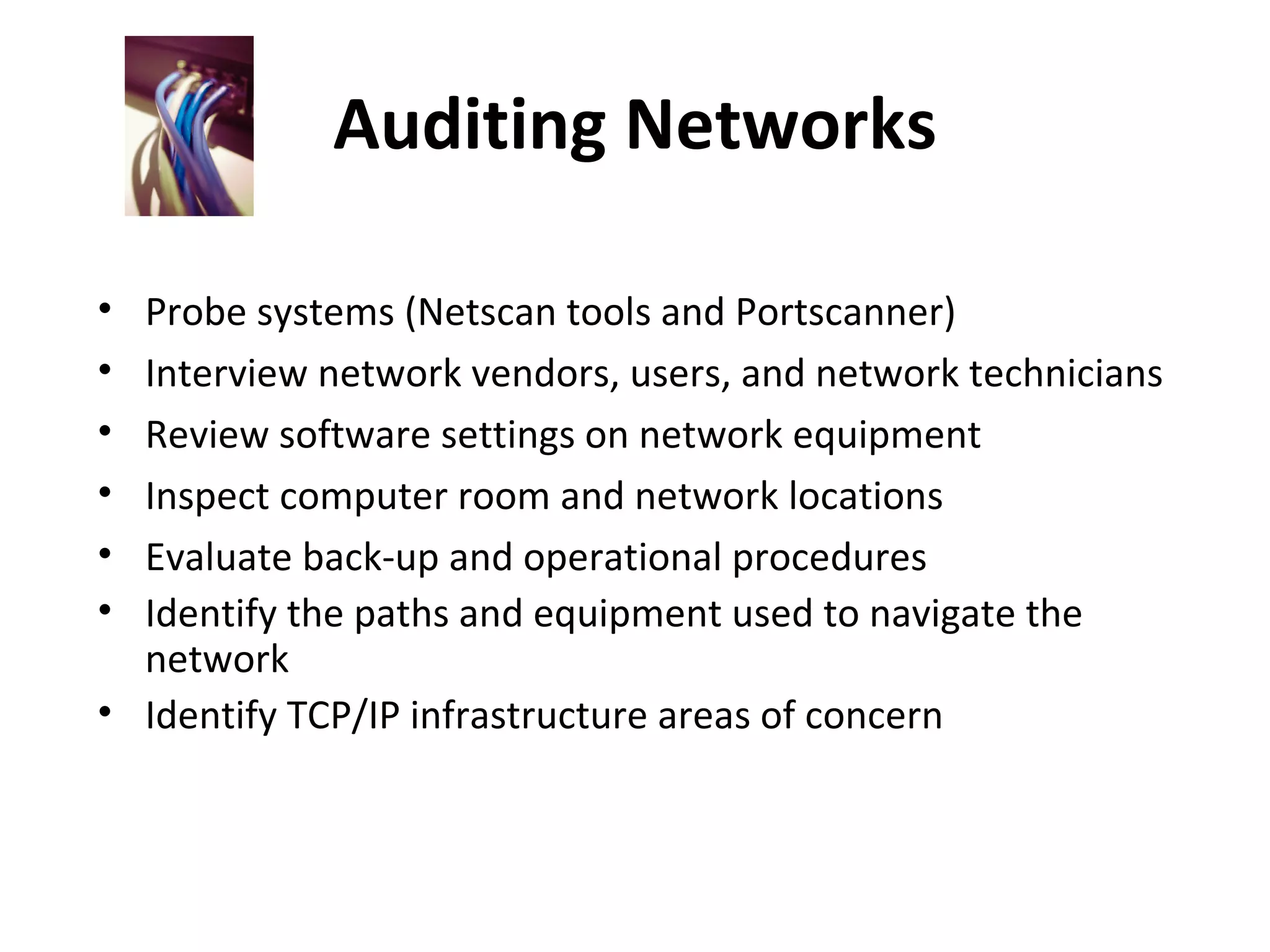 Audit of it infrastructure | PPT