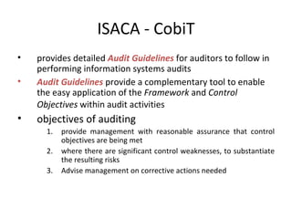Audit of it infrastructure | PPT