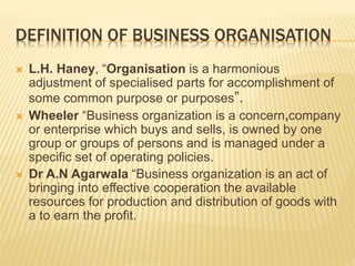 business organisation ppt | PPTX