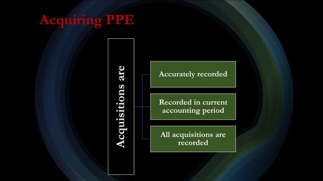 Audit of property plant & equipment (PPE) and cash & cash equivalents ...