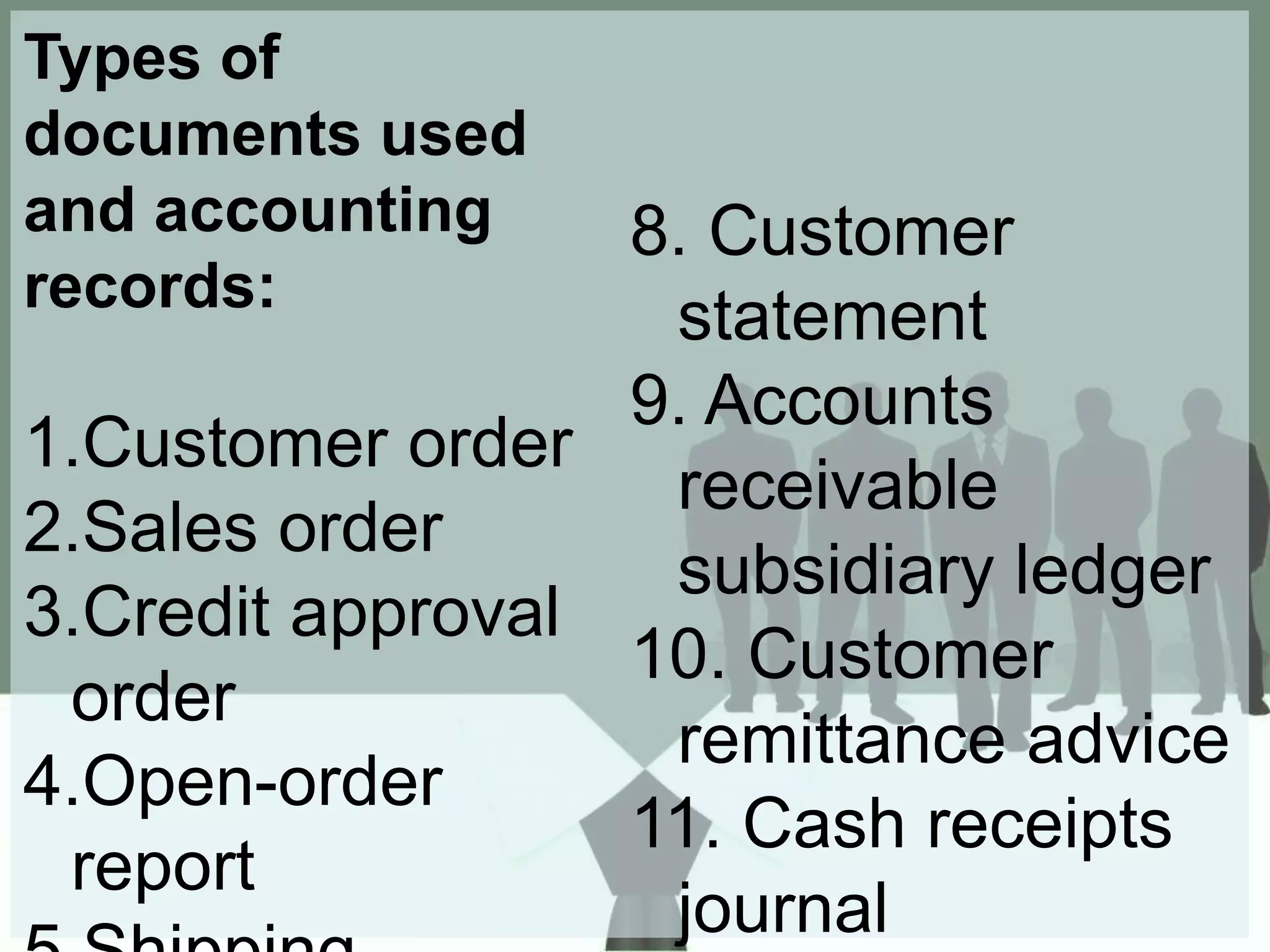 Audit of Revenue and Receipt Cycle | PPTX