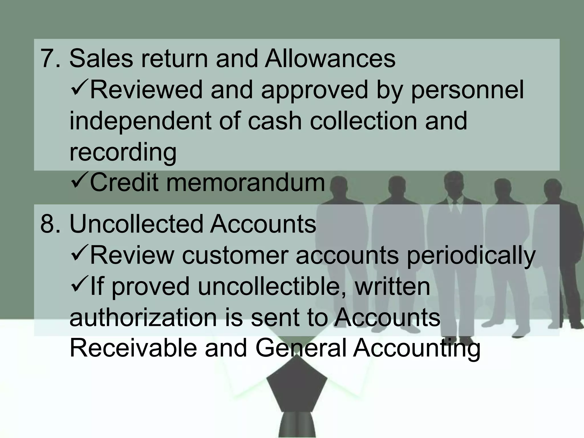 Audit of Revenue and Receipt Cycle | PPTX
