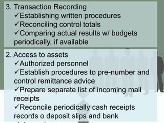 Audit of Revenue and Receipt Cycle | PPTX