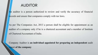Auditor | PPT