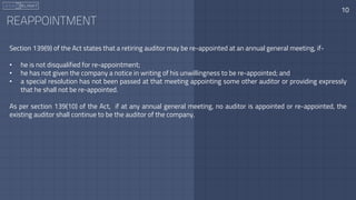 Appointment of Statutory Auditor | PPTX