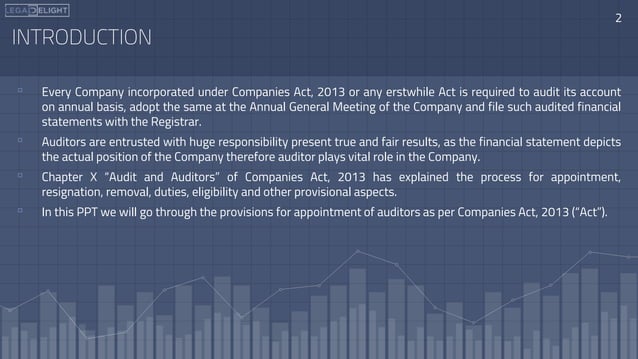 Appointment of Statutory Auditor | PPT