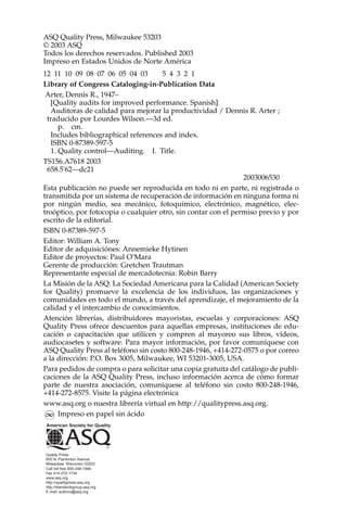 Auditoria 2646 | PDF