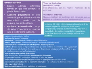 Auditoria de sistemas resumen | PPT