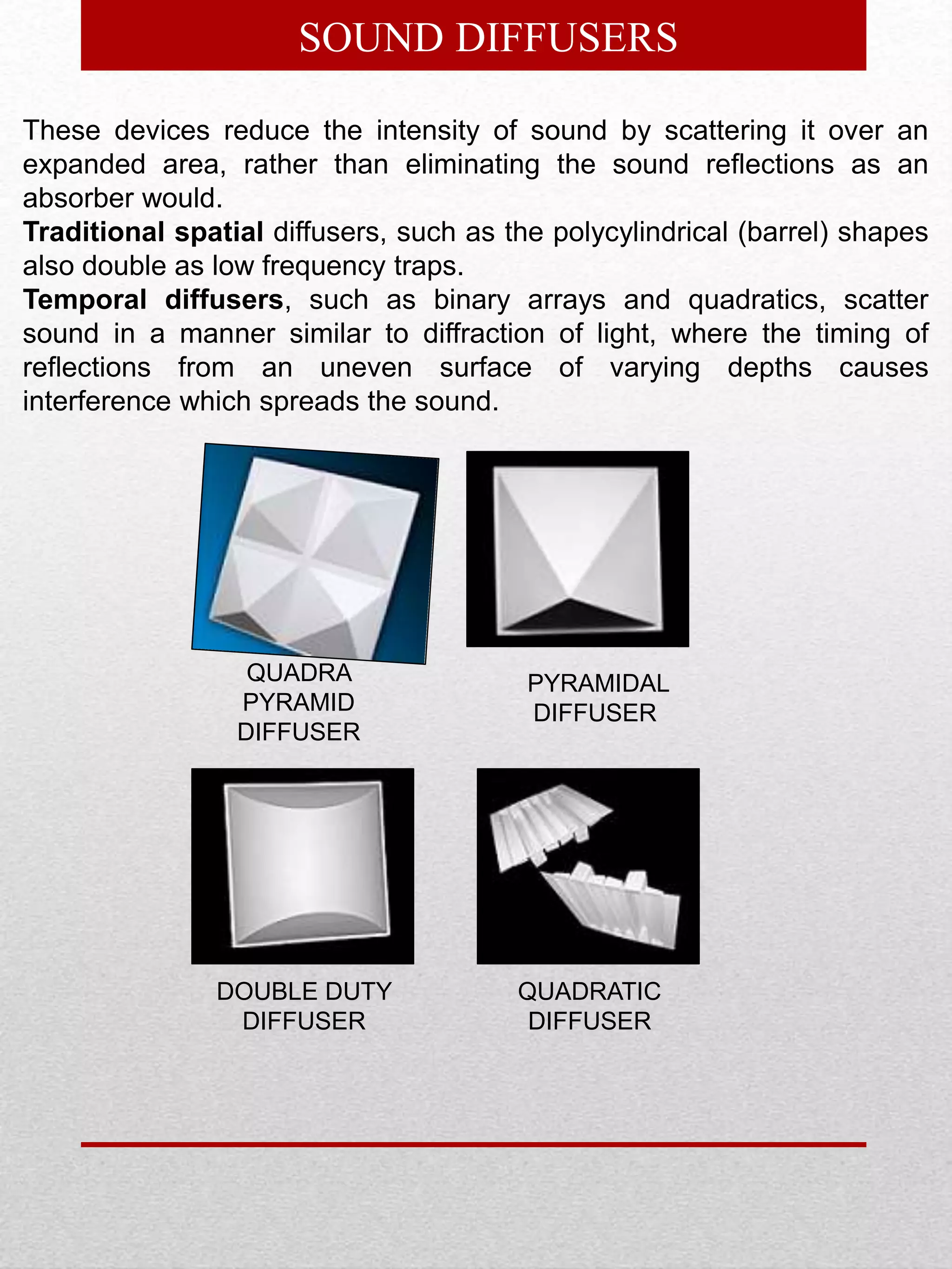 Auditorium ACOUSTICS | PPTX