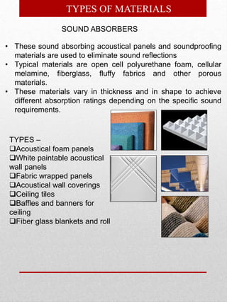 Auditorium ACOUSTICS | PPTX