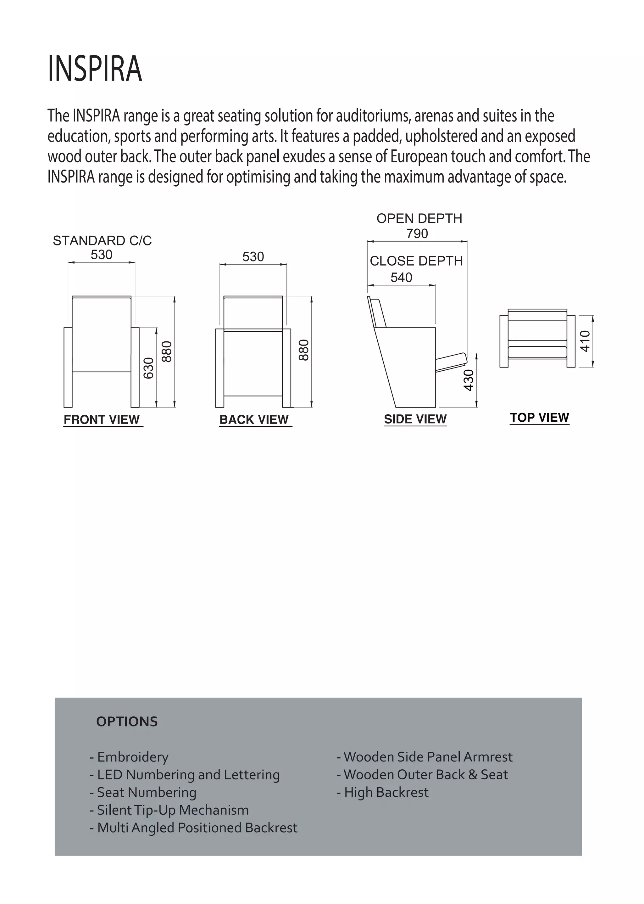 Auditorium Seating | PDF