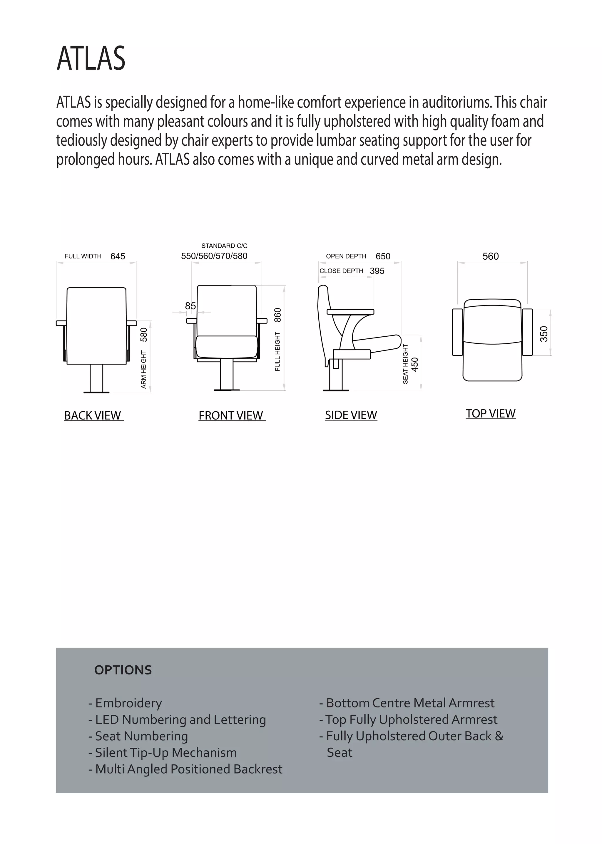 Auditorium Seating | PDF