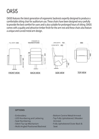 Auditorium Seating | PDF