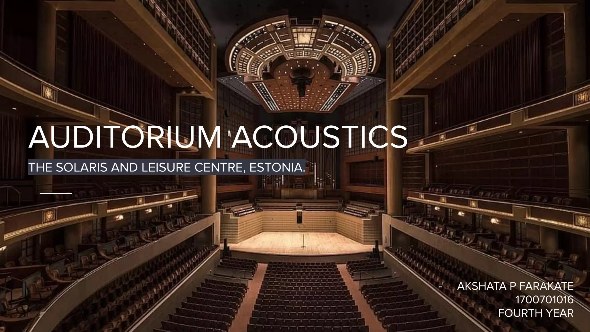 Auditorium