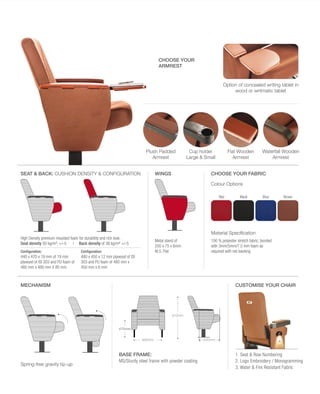 Auditorium Chairs At Durian | PDF