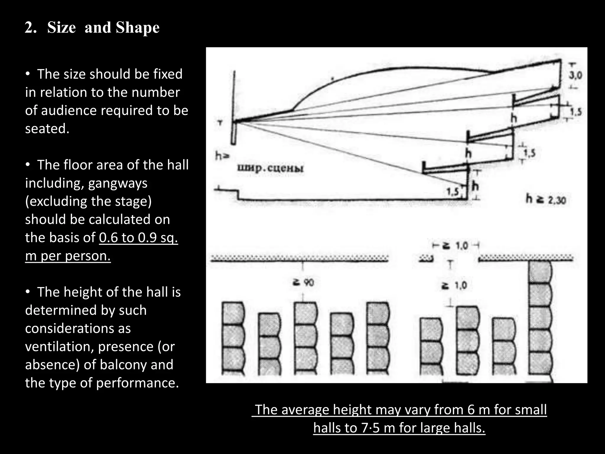 Auditorium Literature Study & Design Considerations | PPTX