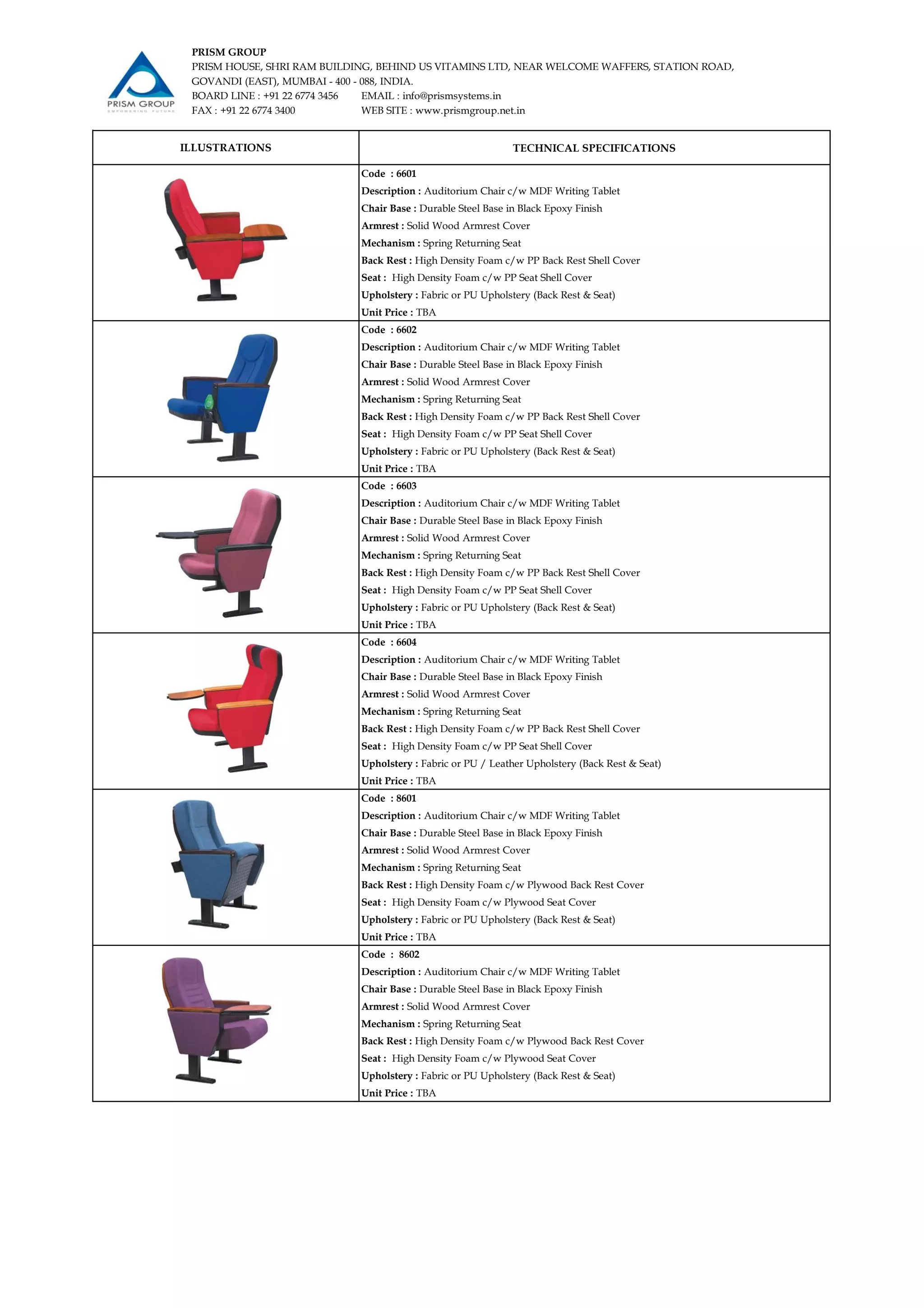 Auditorium seating | PDF