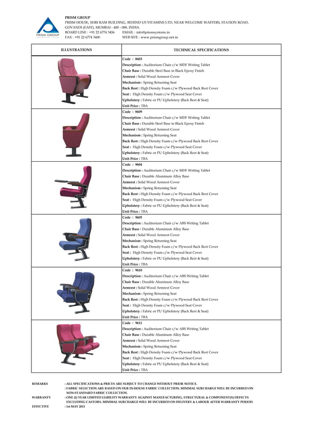 Auditorium seating | PDF
