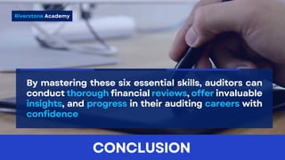 Enhance Your Finance Game: Mastering Auditor Progression Skills! | PPT