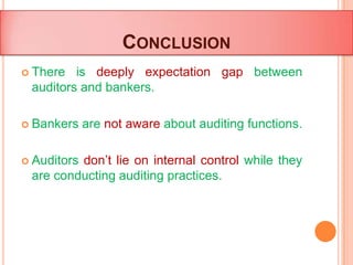 Auditor responsibility and expectation gap | PPTX