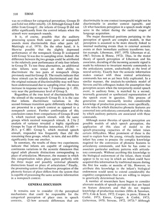 Auditory and linguistic processing | PDF